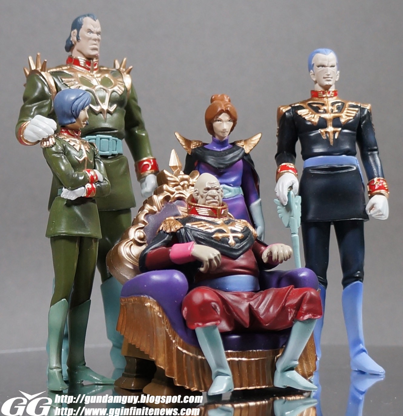 GUNDAM GUY: My Favorite Collectables: Harokapu EX Gundam Zabi Family ...