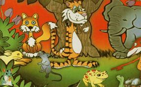 Panchatantra Stories : 1. 8. The Story of The Blue Jackal ~ Moral ...