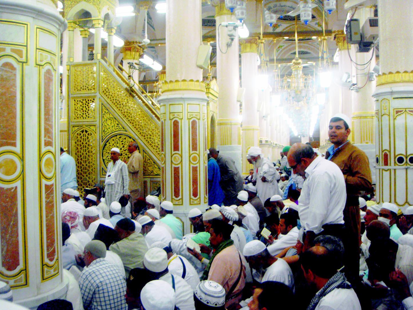 Raudah di Masjid Nabawi Madinah