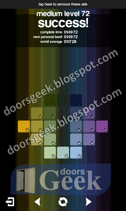 Blendoku [Medium] Level 72 ~ Doors Geek