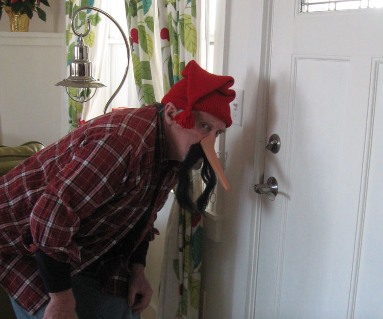 Life after 60: Day eleven of the Yule Lads - Welcome Doorway Sniffer.