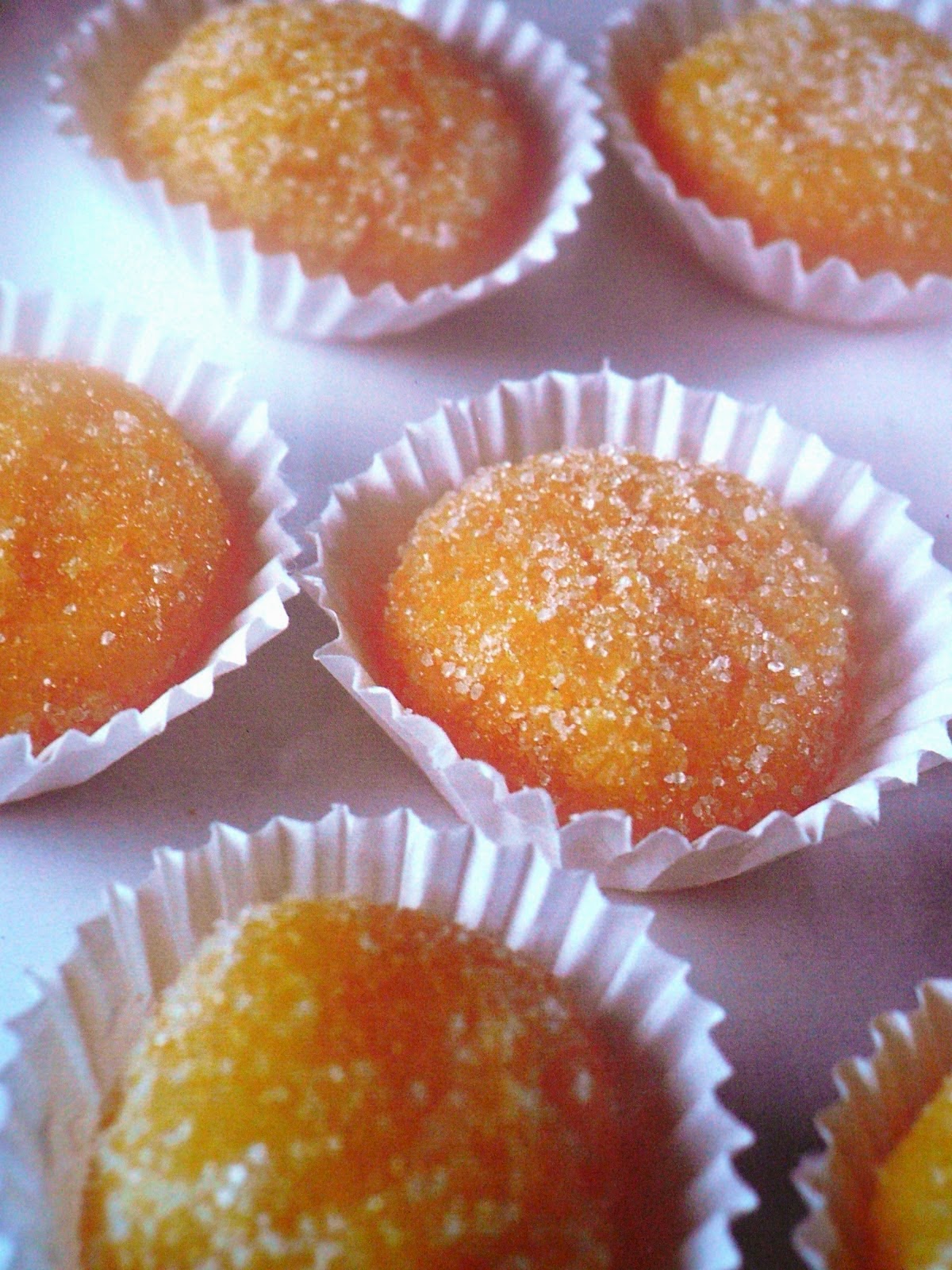 Las Recetas de la Abuela Jose: Yemas Dulces