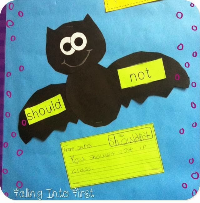 Batty for Contractions & Halloween Week | Falling into First