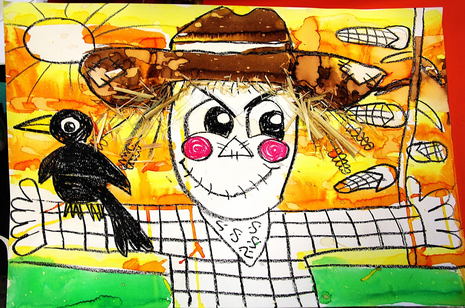 smART Class: Scare Crow Draw Along Lesson
