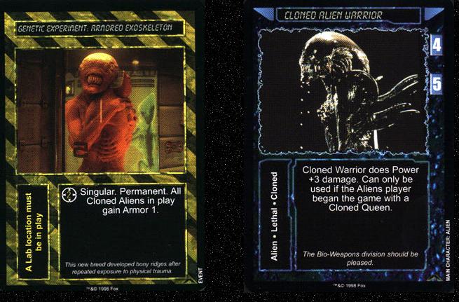 Trading Card Game's Wonder: Alien vs Predator Trading Cards Homepage