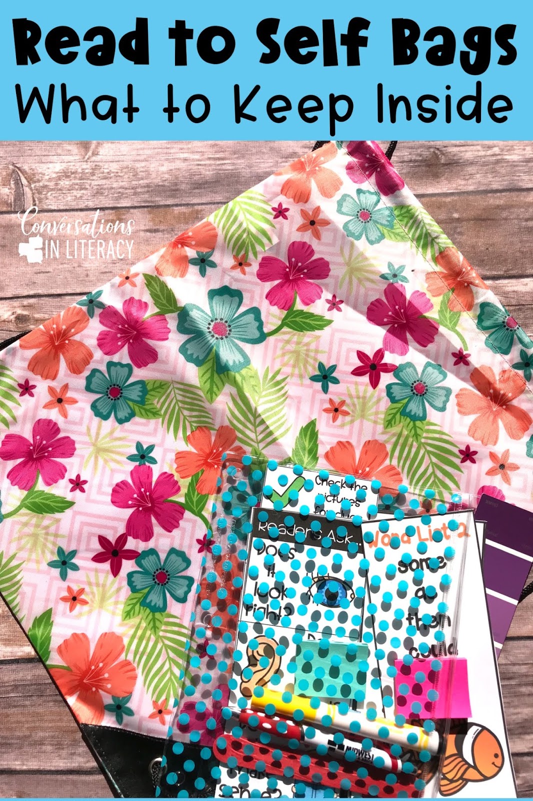 Read To Self Bags and Reading Tool Kits What's Inside? - Conversations ...