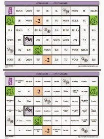 The French Purple Teacher: 4 du samedi : 4 jeux pour la conjugaison des ...