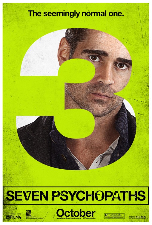 7 New Character Posters and a Trailer of Comedy Seven Psychopaths ...