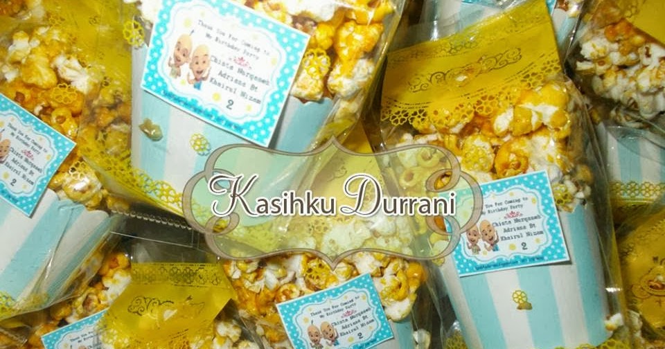Kasihku Durrani: Pelbagai jenis Pop Corn