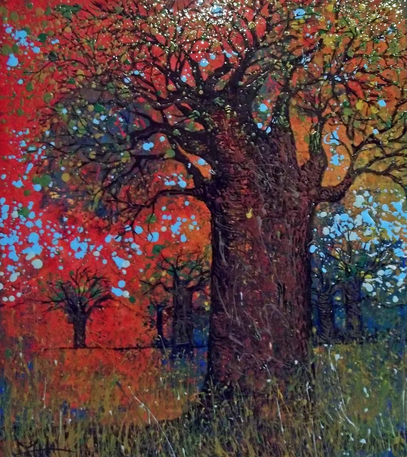 Art by MARSHA HATCHER: Tree Of Life (The Baobab) by Marsha Hatcher