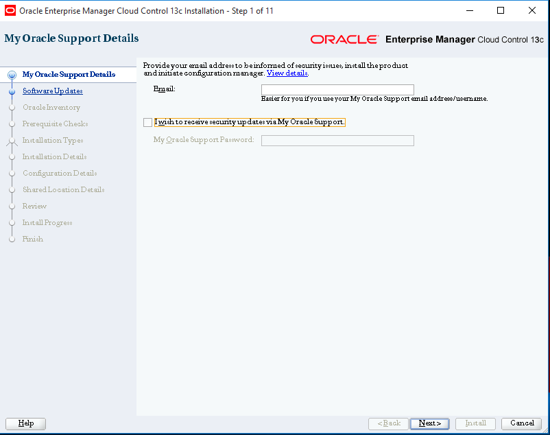 Oracle: Oracle OMS upgrade from 13.1 to 13.2 version