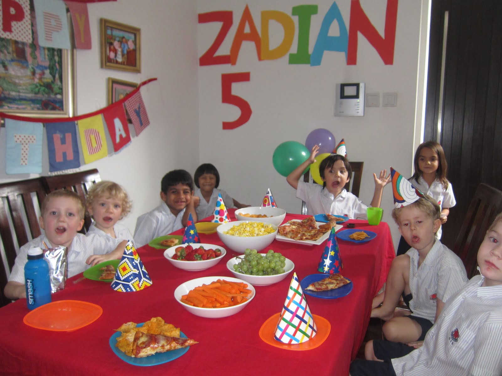 Splashing in Singapore: I love Zadian @ 5 years old