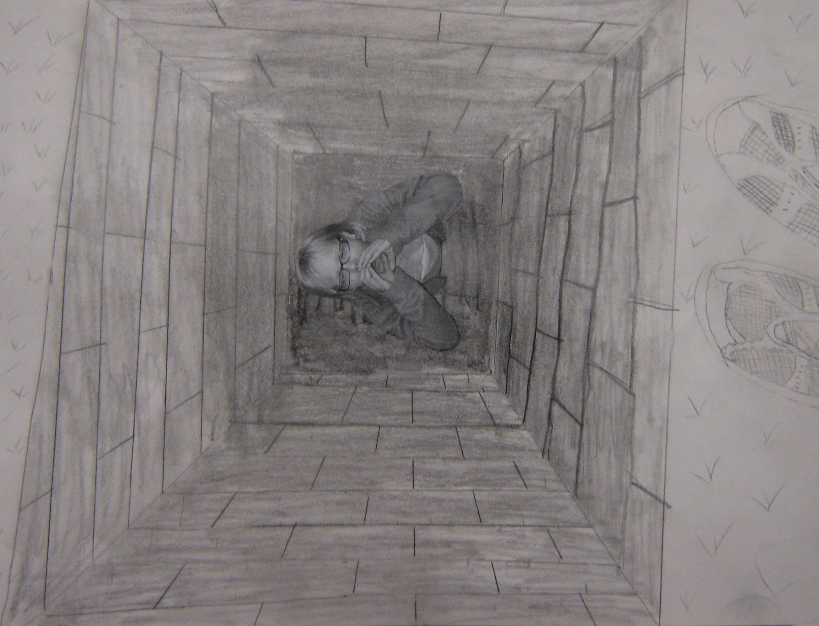 Art in the Middle...school: Stuck in a Hole