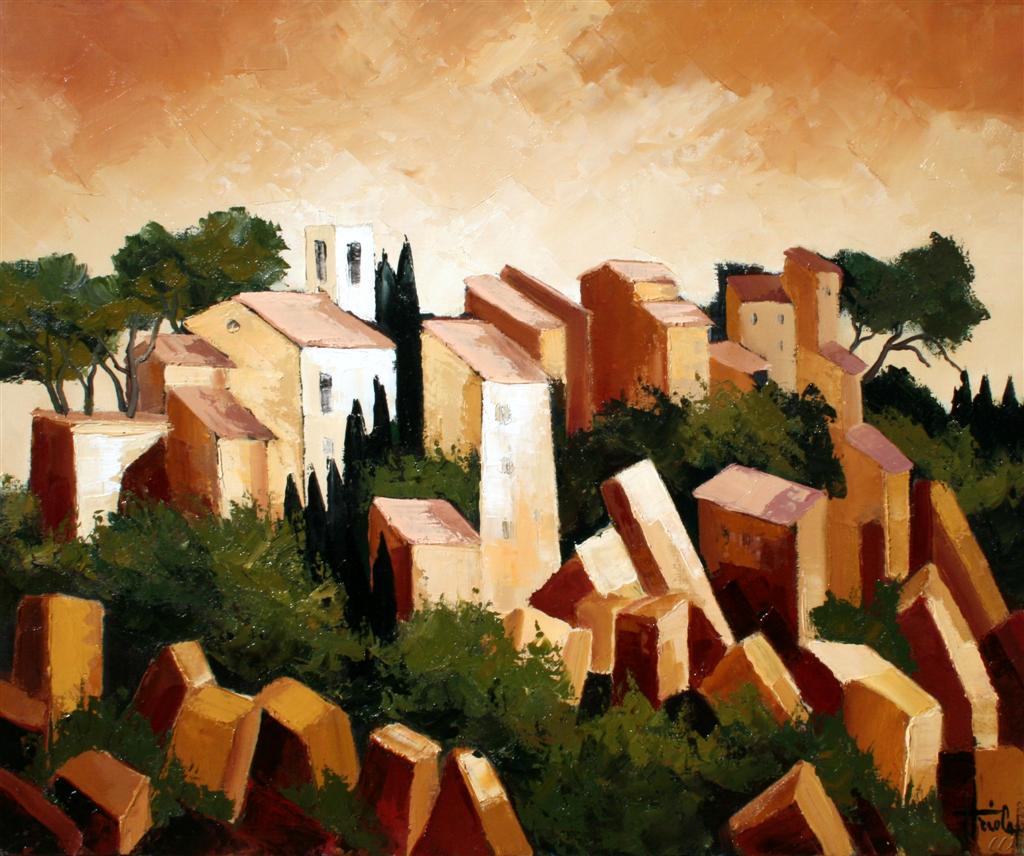 Seattle Art Galleries R E Welch: Jean Triolet - Painter of Felicity