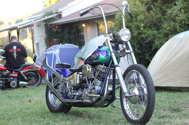 Old-STF Cycle: Steve's finished 56 FL Panhead