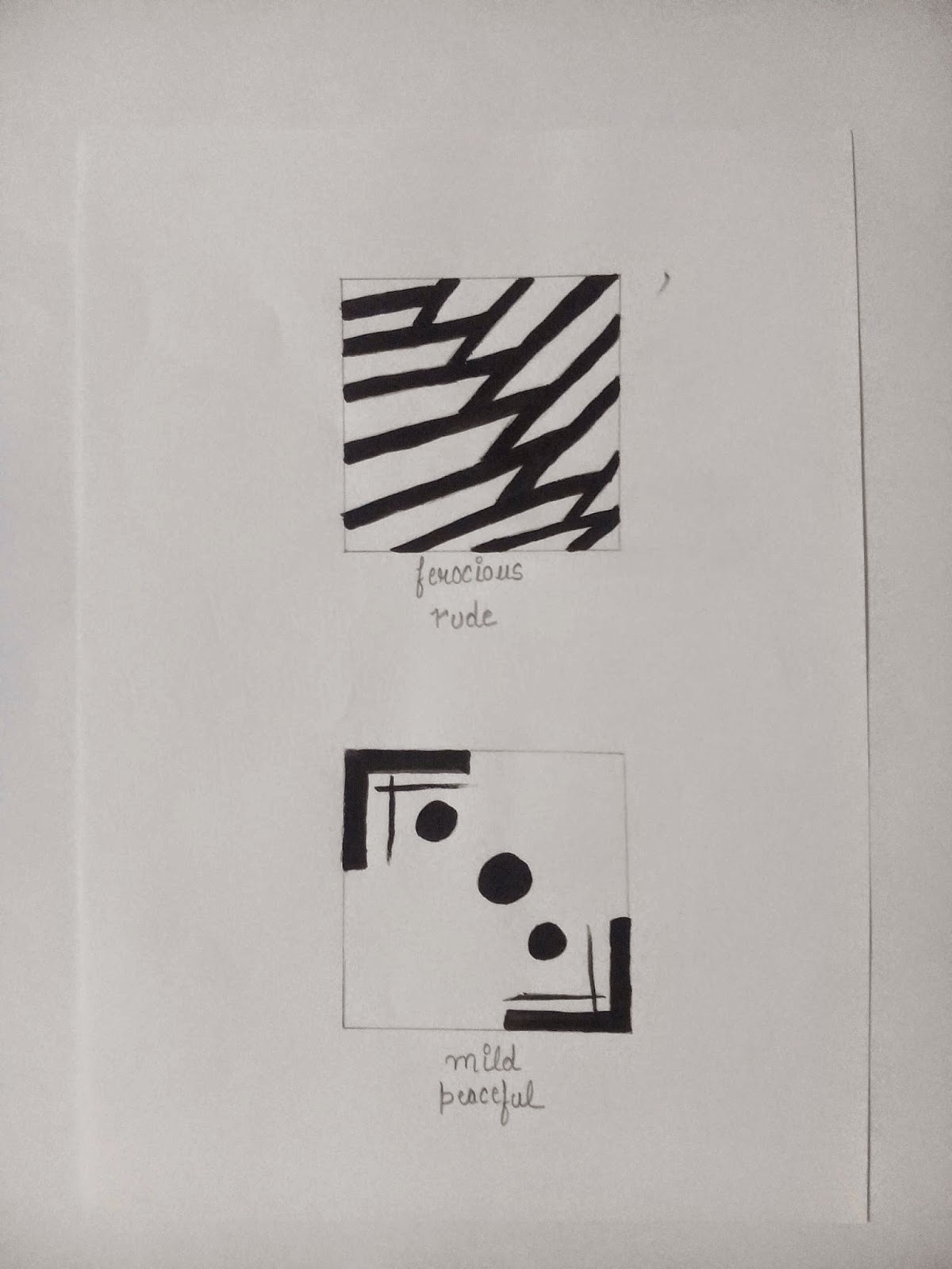 shreya agrawal: Emotions through lines and dots.......