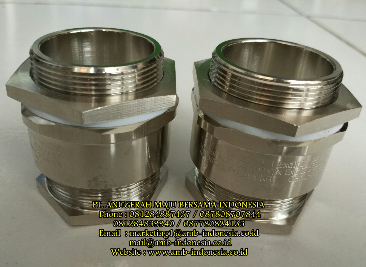 Explosion Proof Equipment Lighting Jakarta: Cable Gland Non Armoured ...