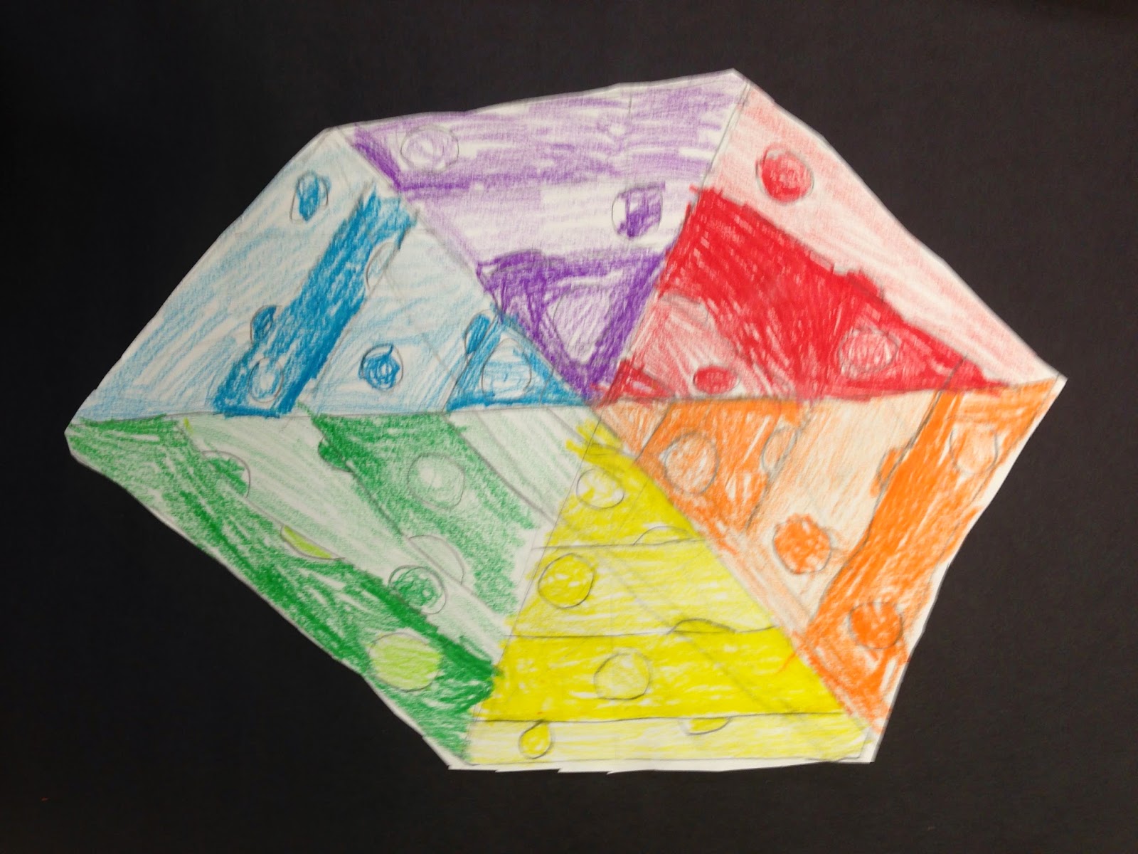 One Point's Perspective: 4th Grade Color Wheels