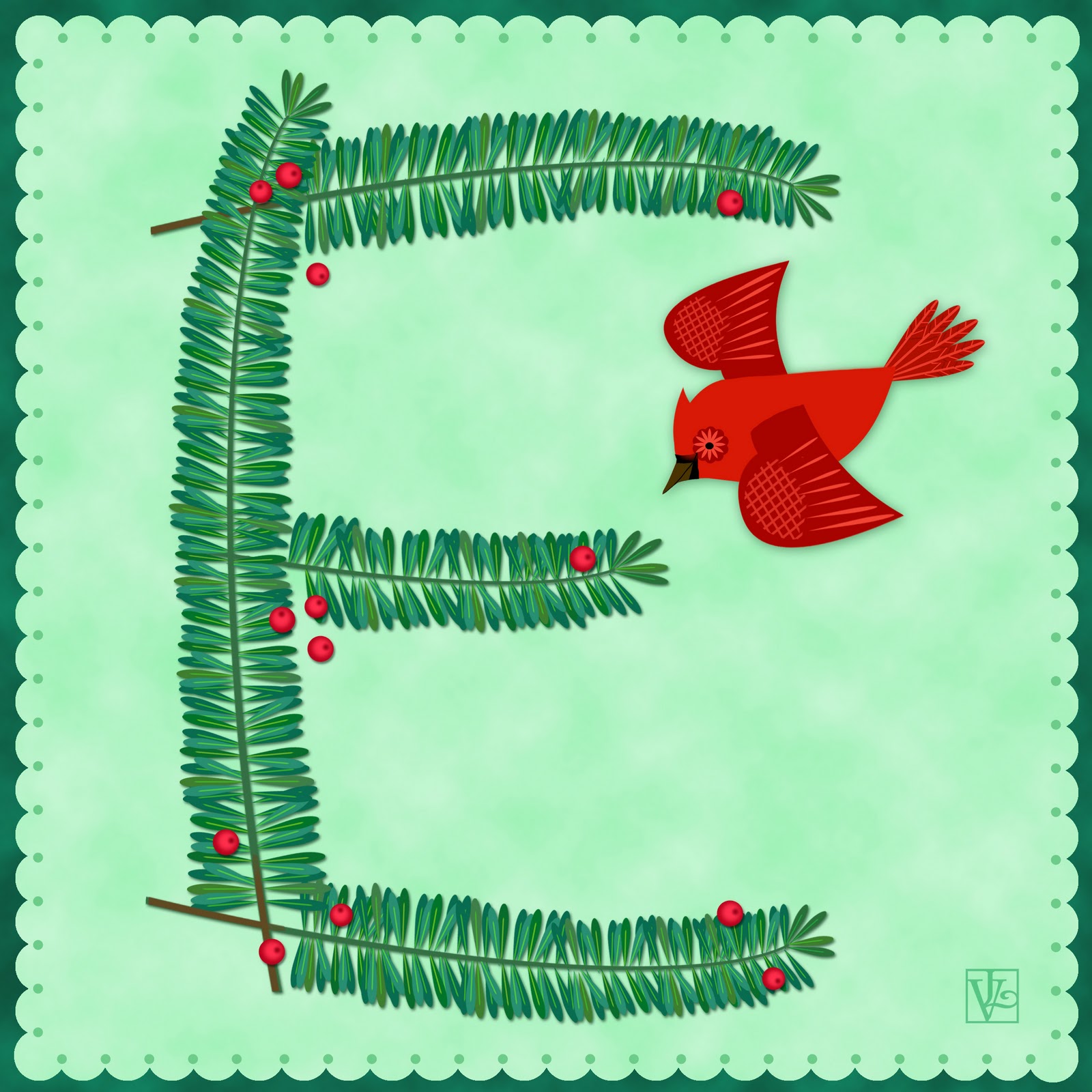 Picture Diary: The Letter E