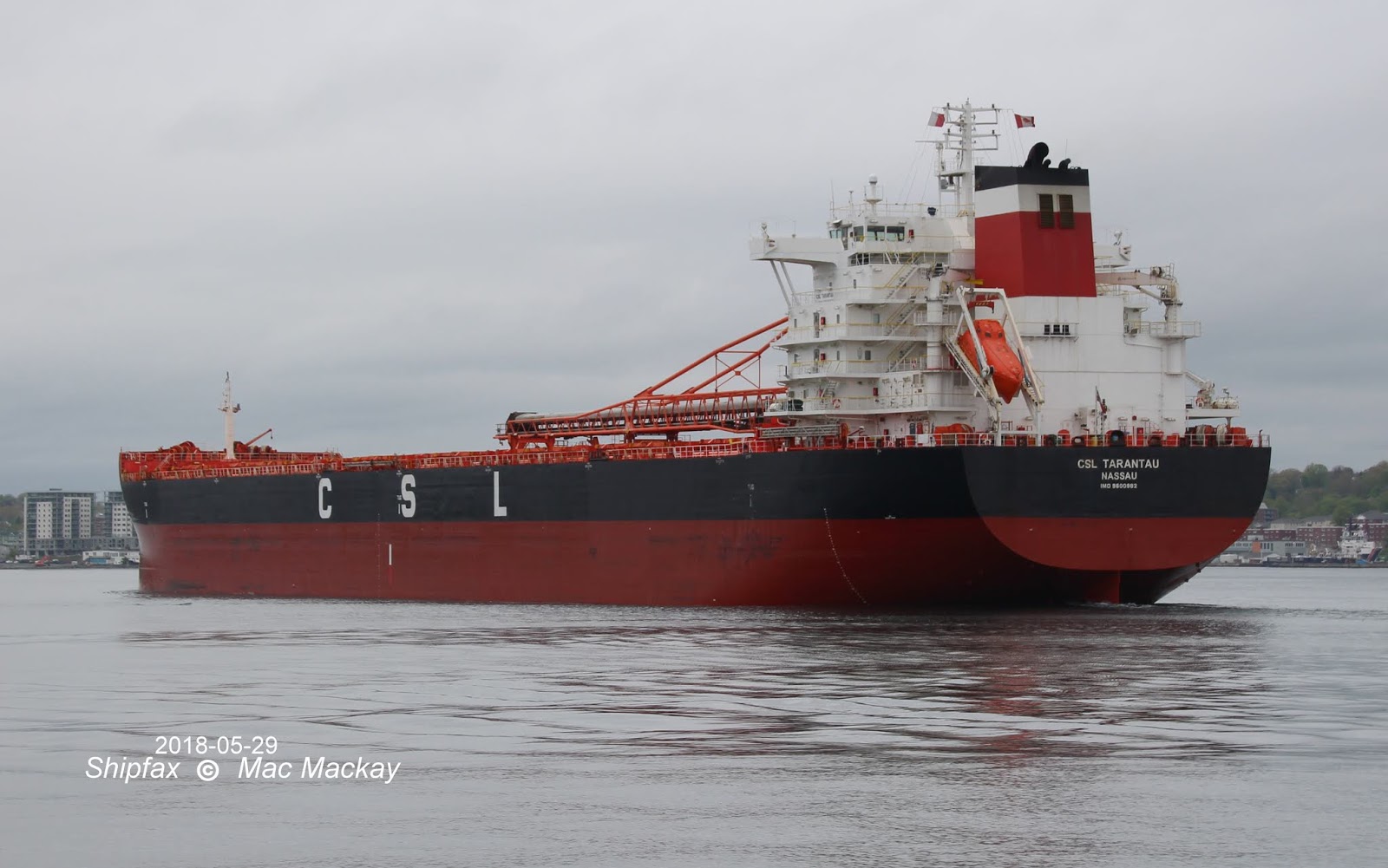 Shipfax: CSL Tarantau: the new look