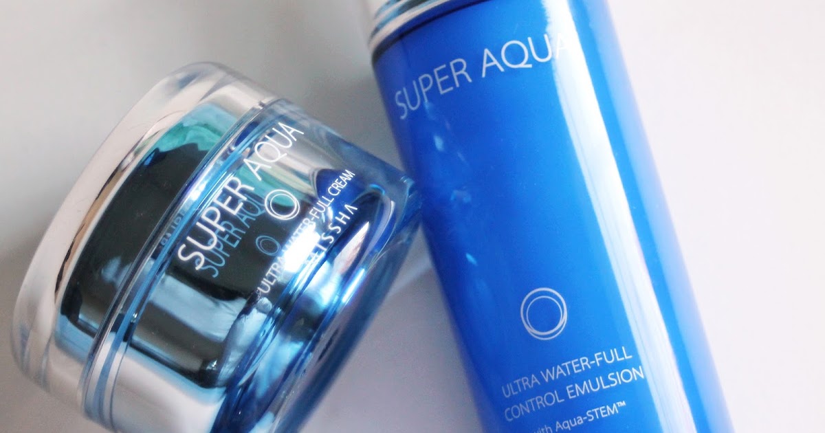 Review: Missha Super Aqua Ultra Water-Full Cream & Control Emulsion ...