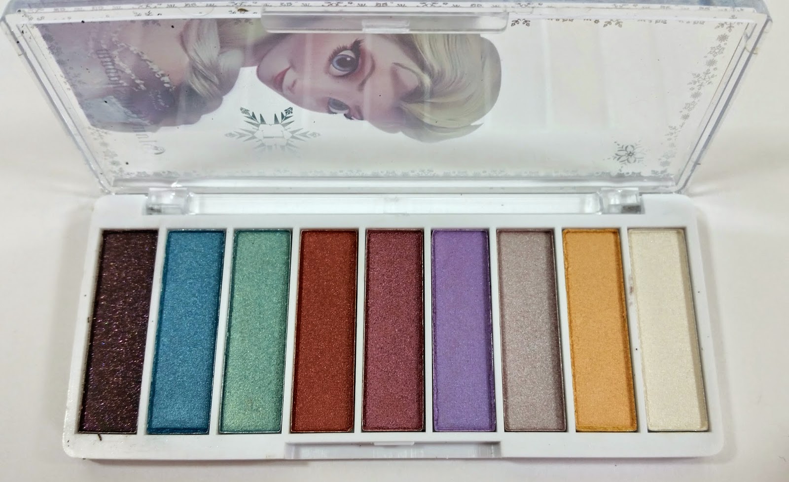 Elf Elsa Snow and Ice Glow Eyeshadow Palette Review and Swatches | The ...