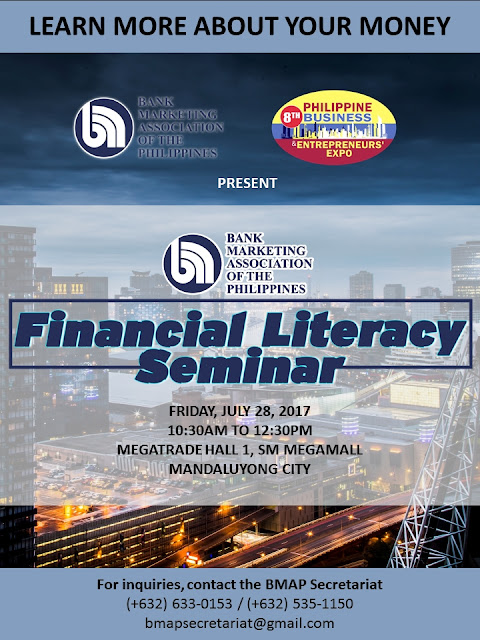 Learn More About Your Money at PBEX 2017’s BMAP Financial Literacy Seminar