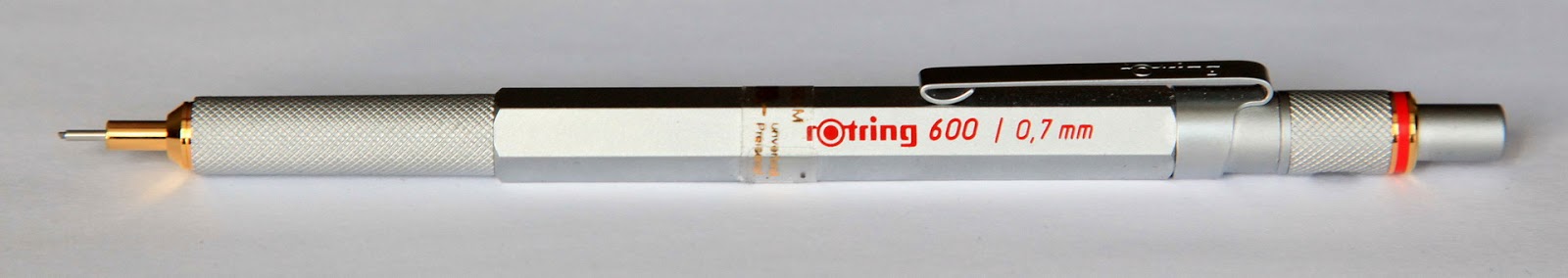 MY MECHANICAL PENCIL MUSEUM: rotring 600g