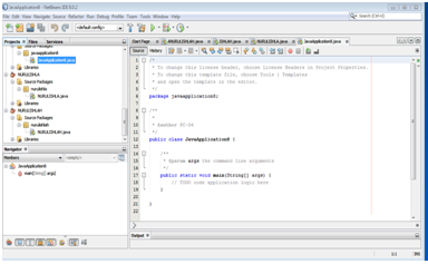 Praktek Dasar Komputer: Pembuatan Program Ganji Dan Genap Dalam Program Java