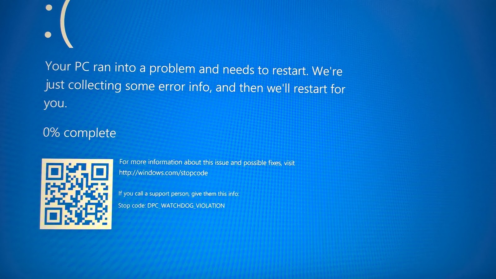 My Nifty New Dell and The Blue Screen of Death