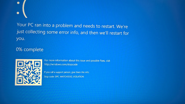 My Nifty New Dell and The Blue Screen of Death