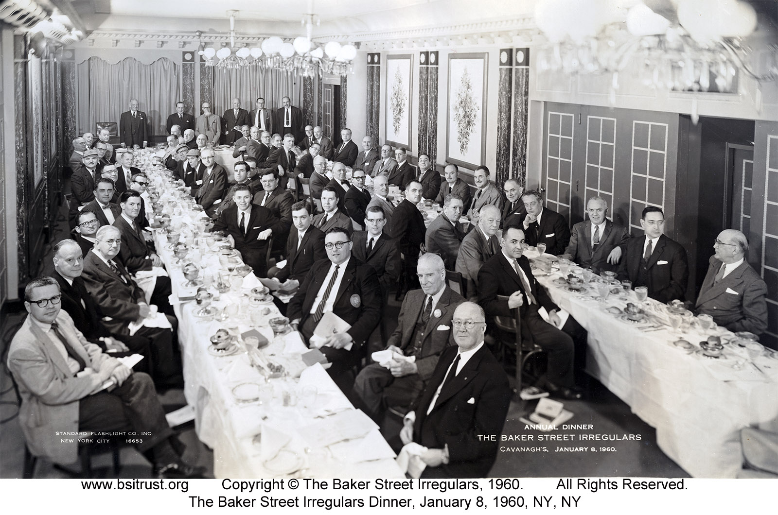 The 1960 BSI Dinner - The Baker Street Irregulars Trust