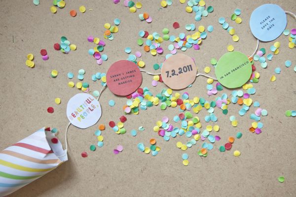 Allred Design Blog: Inspired by Pinterest: Confetti Ideas & DIY