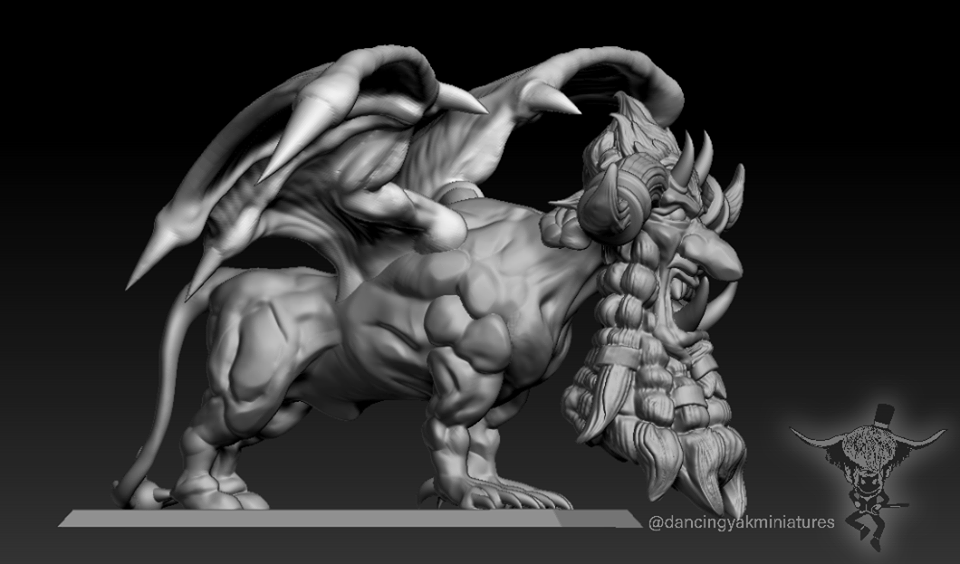 10mm Wargaming: Great Taurus from Dancing Yak Miniatures