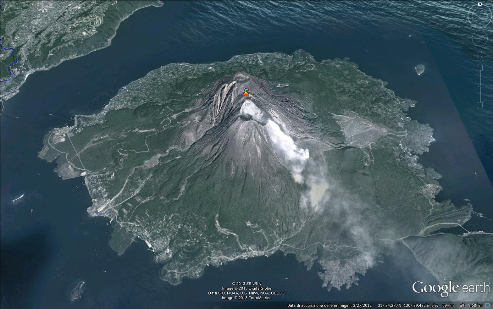 L'angolo della Geologia: Sakurajima Volcano