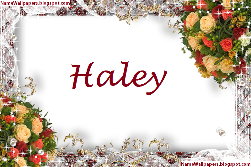 Haley Name Wallpapers Haley ~ Name Wallpaper Urdu Name Meaning Name ...