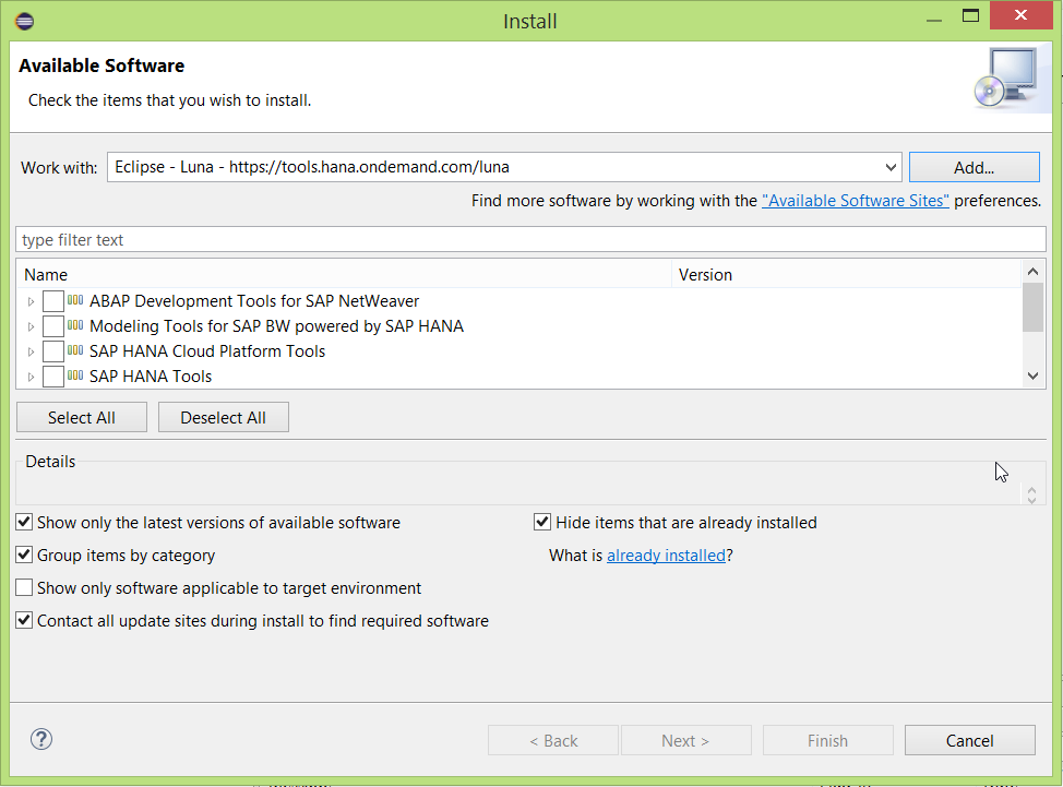SAP ABAP Central: ABAP Development in Eclipse – Part 1