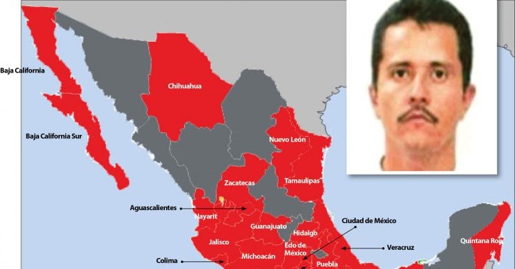 CJNG advances in 22 states ~ Borderland Beat