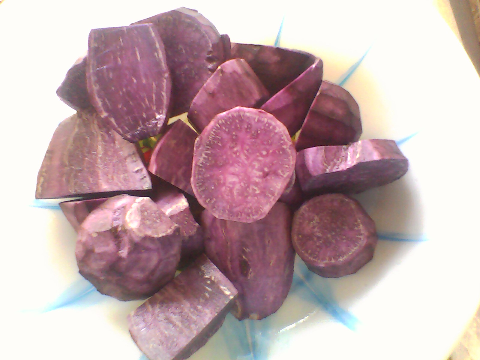 Area Pipi Tembem: Resep: Puding Purple Sweet Potatoes (Ubi Ungu)