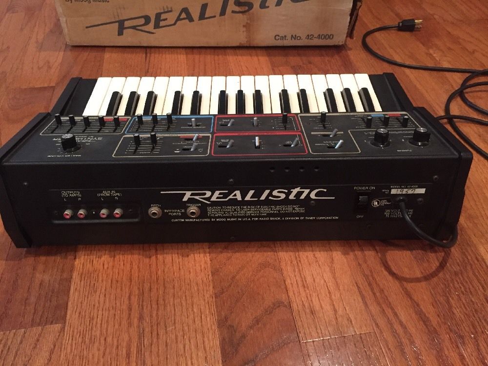 MATRIXSYNTH: Concertmate MG-1 Realistic Synthesizer by Moog Music SN 1957