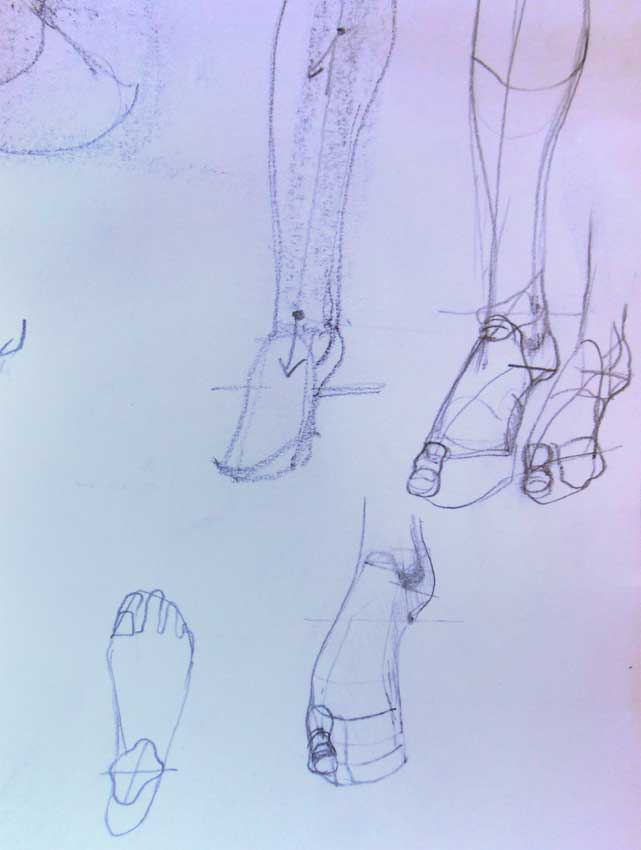 Drawing the Body: Lesson 04/02/13 Torso Landmarks