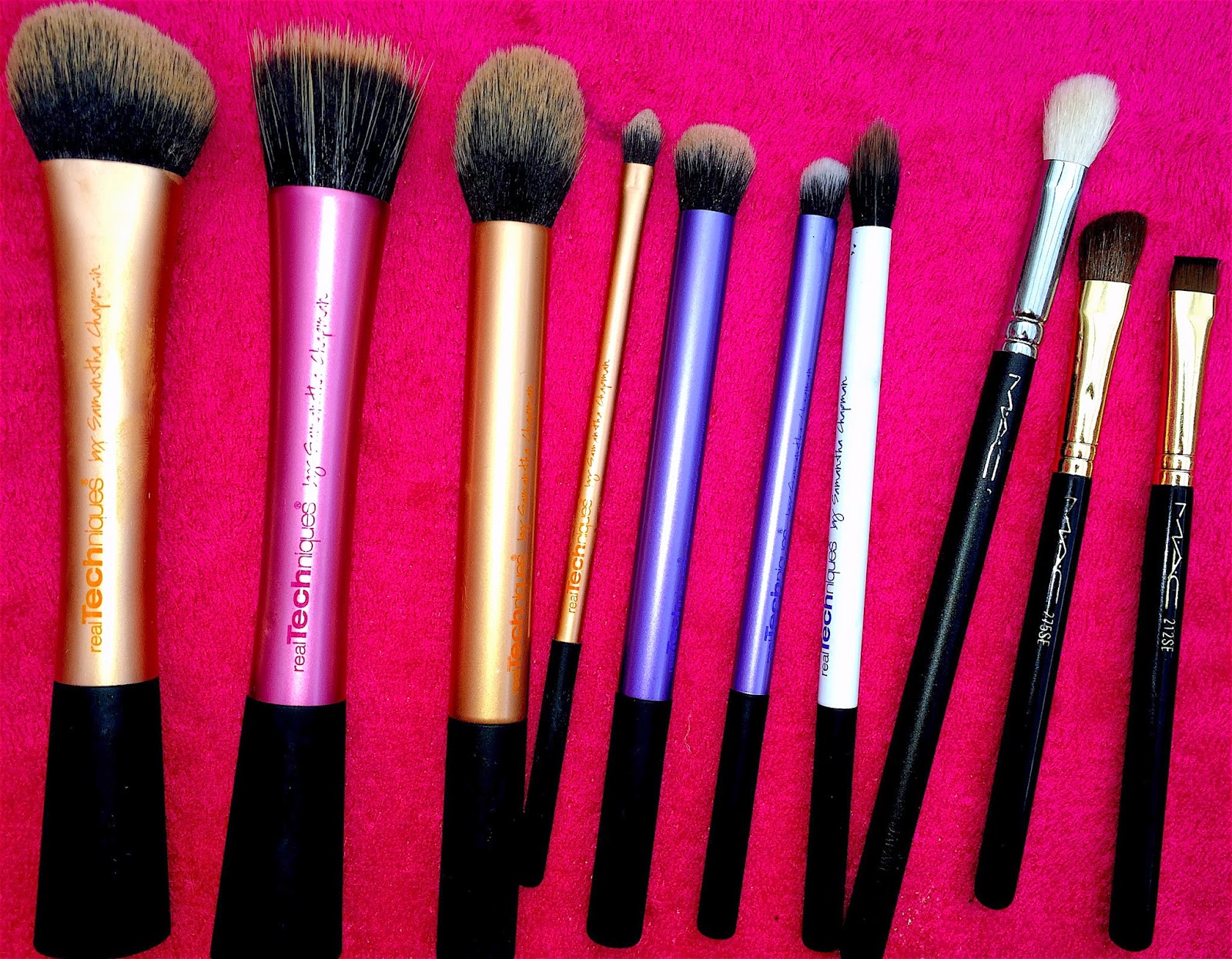 Rose Beautique: My Top 10 Makeup Brushes