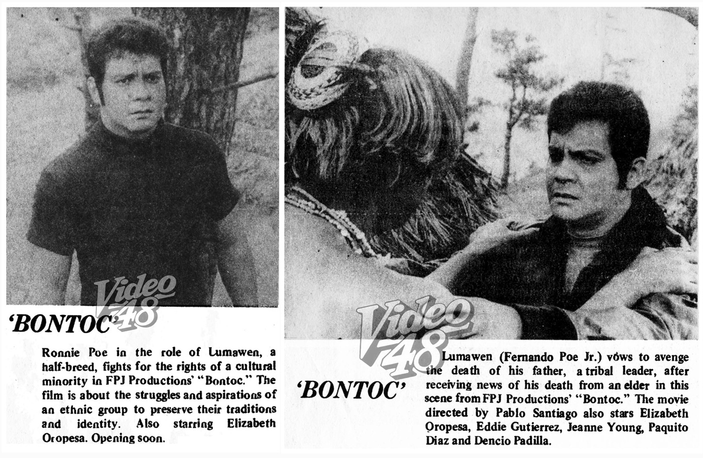 Video 48: THE SEVENTIES # 1029: FERNANDO POE, JR., ELIZABETH OROPESA ...