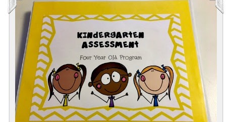 The Very Busy Kindergarten: Kindergarten Assessment Binder