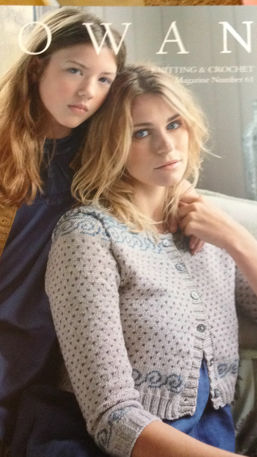 Bezem Design: Rowan 61, Rowan Stone Washed en breiwerk