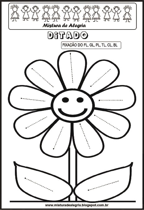 DITADOS DE PALAVRAS - SÍLABAS COMPLEXAS - Mistura de Alegria