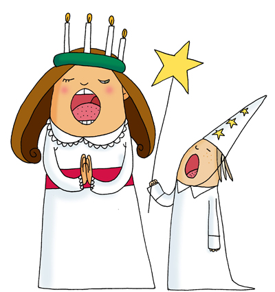 Tulipans Bakverk: En liten Lucia hälsning...