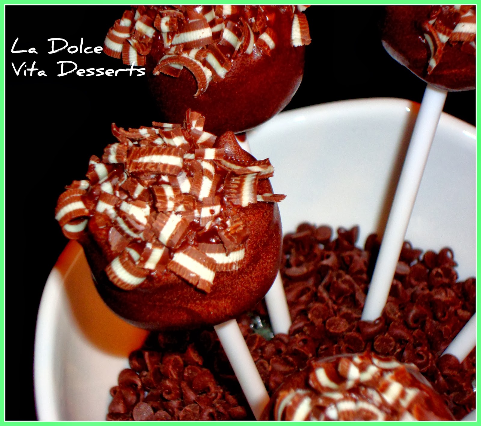 La Dolce Vita Desserts: The Gourmet Cake Pops are here!!!
