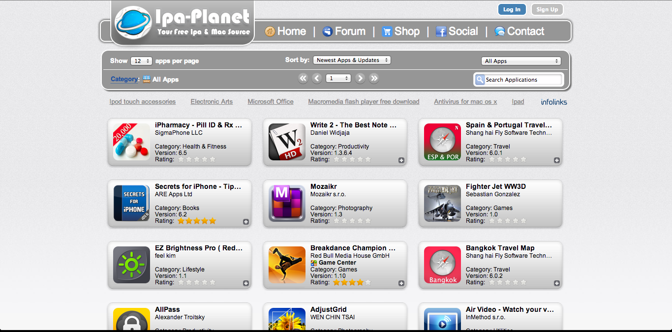 Geekeando: Alternativa a Installous: Ipa-Planet