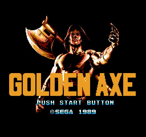 Macbee: Golden Axe Master System Title Screen Demake (NES)